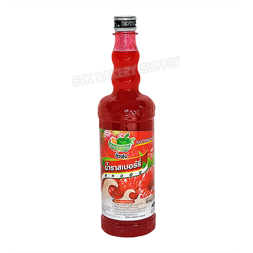 DING FONG JUICE RASPBERRY SQUASH 1LIT (1 X 12 ) | STK Bakery Supply