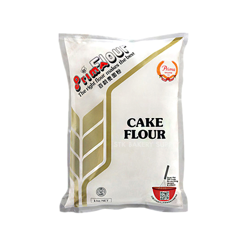 PRIMA BRAND CAKE FLOUR (SINGAPORE) 1KG (1x20) | STK Bakery Supply