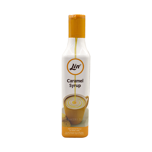 LIN CARAMEL SYRUP 300ML (1 x 12) | STK Bakery Supply