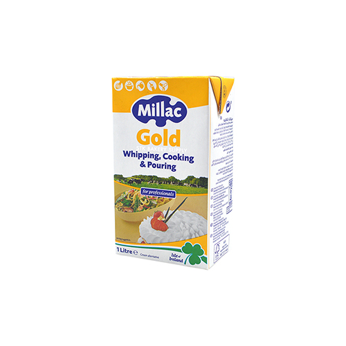 MILLAC GOLD WHIPPING ,COOKING &POURING CREAM 1L(1 x 12) | STK Bakery Supply