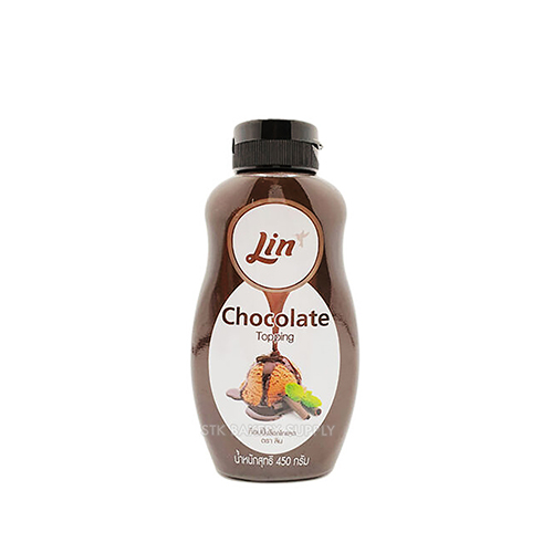 LIN CHOCOLATE TOPPING 450G (1 x 12) | STK Bakery Supply