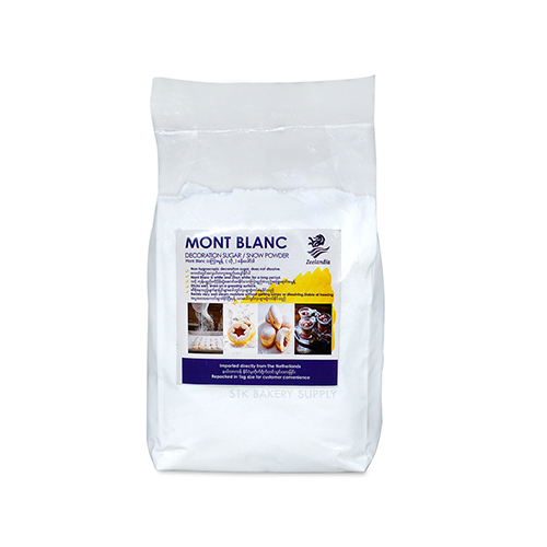 MONT BLANCE SNOW POWDER (DECORATION SUGAR) 1KG (1 x 10) | STK Bakery Supply